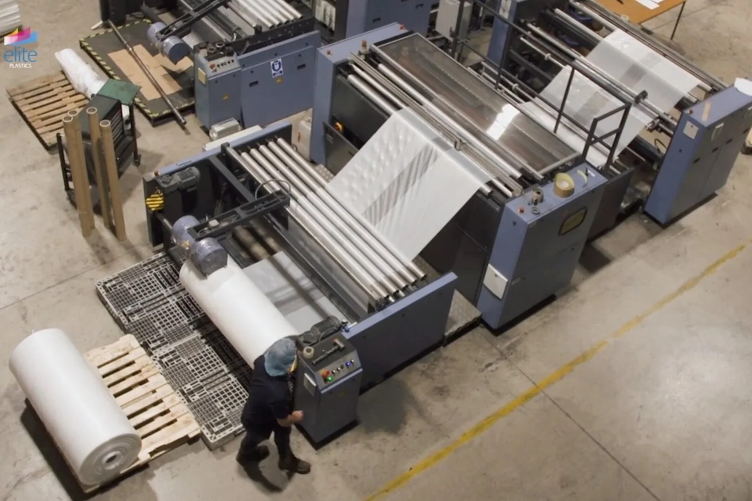 Elite Plastics - Polythene Films, Bags & Covers - Manufacturing
