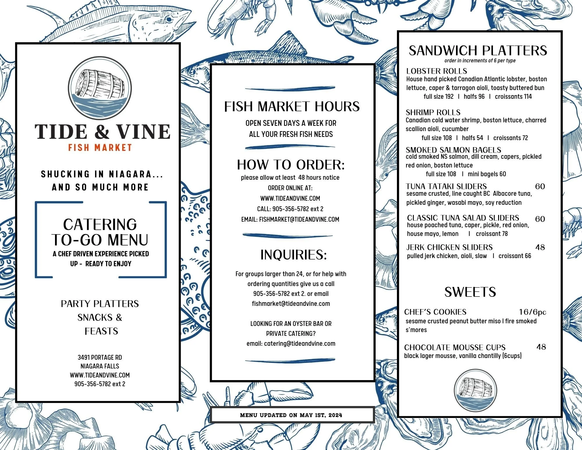 FISH MARKET — Tide & Vine
