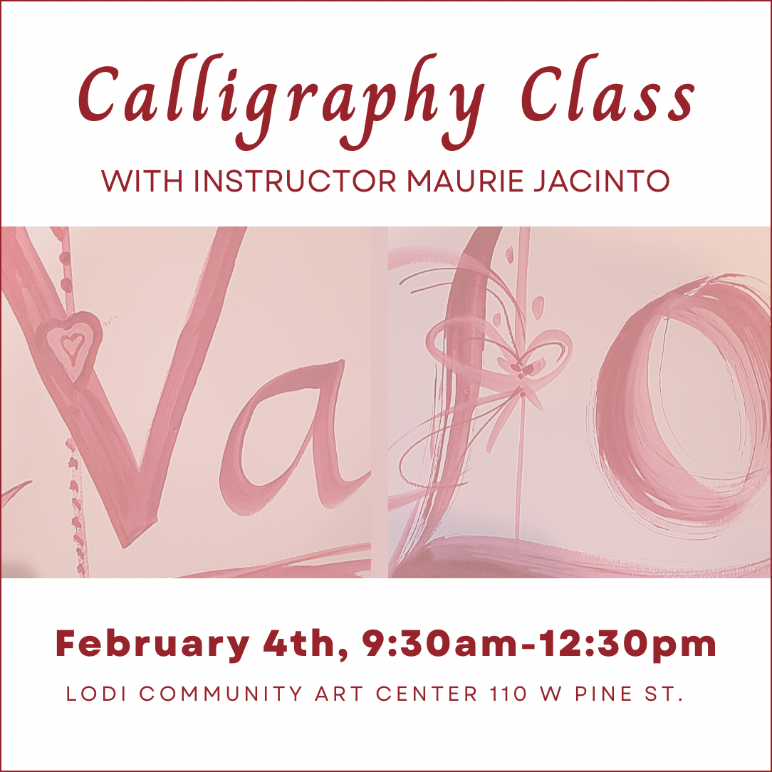 Workshop / Class Schedule — Lodi Community Art Center