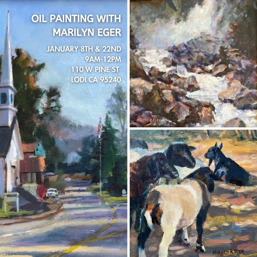 Oil Painting with Marilyn Eger - January Session 1 — Lodi Community Art ...