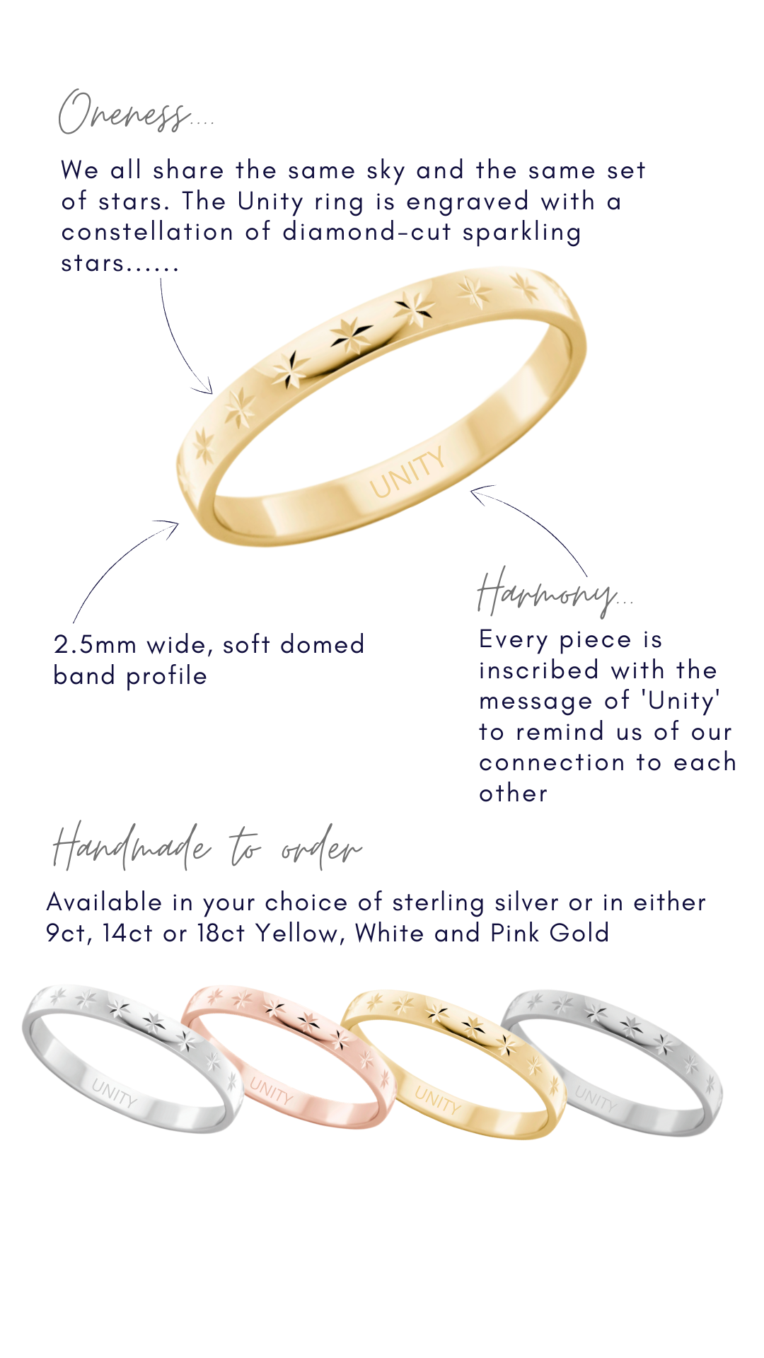 UNITY RING DRAFT - DO NOT USE — Kallure Jewellery