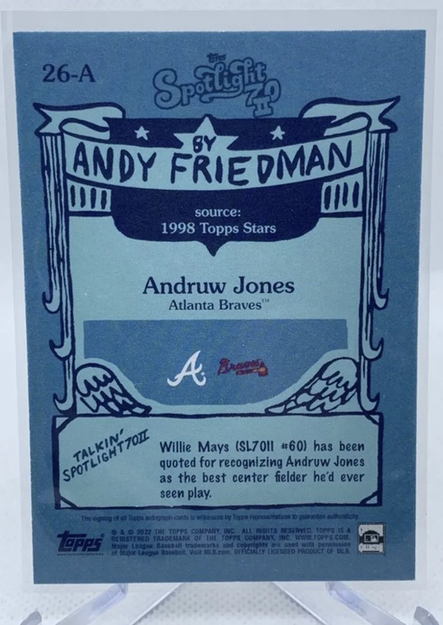 Topps x Spotlight — Andy Friedman