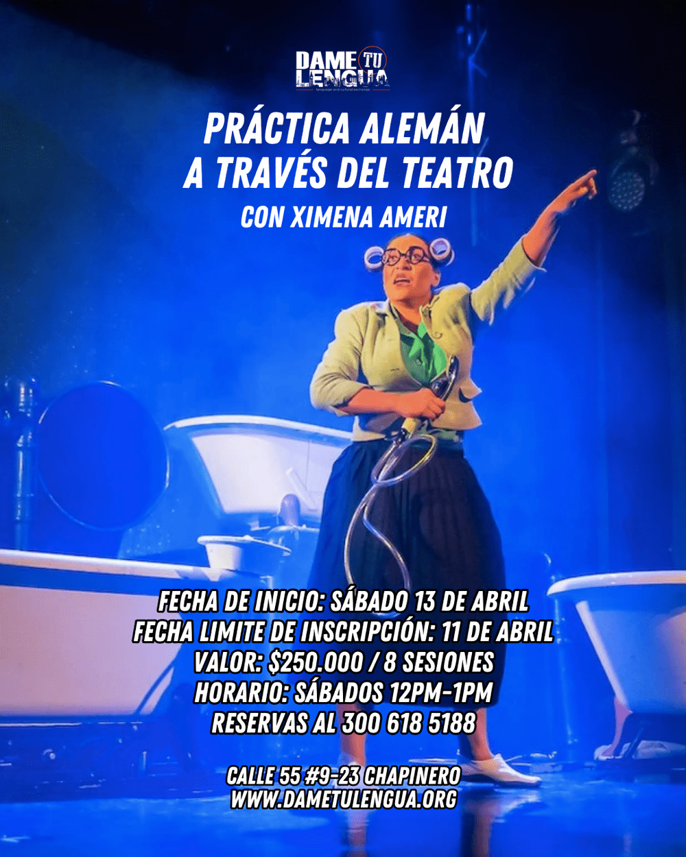 Creative workshops — ¡DAME TU LENGUA!