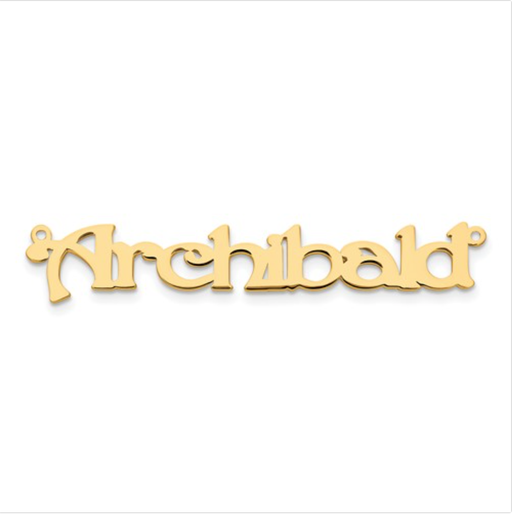 Gold Name Plate Png