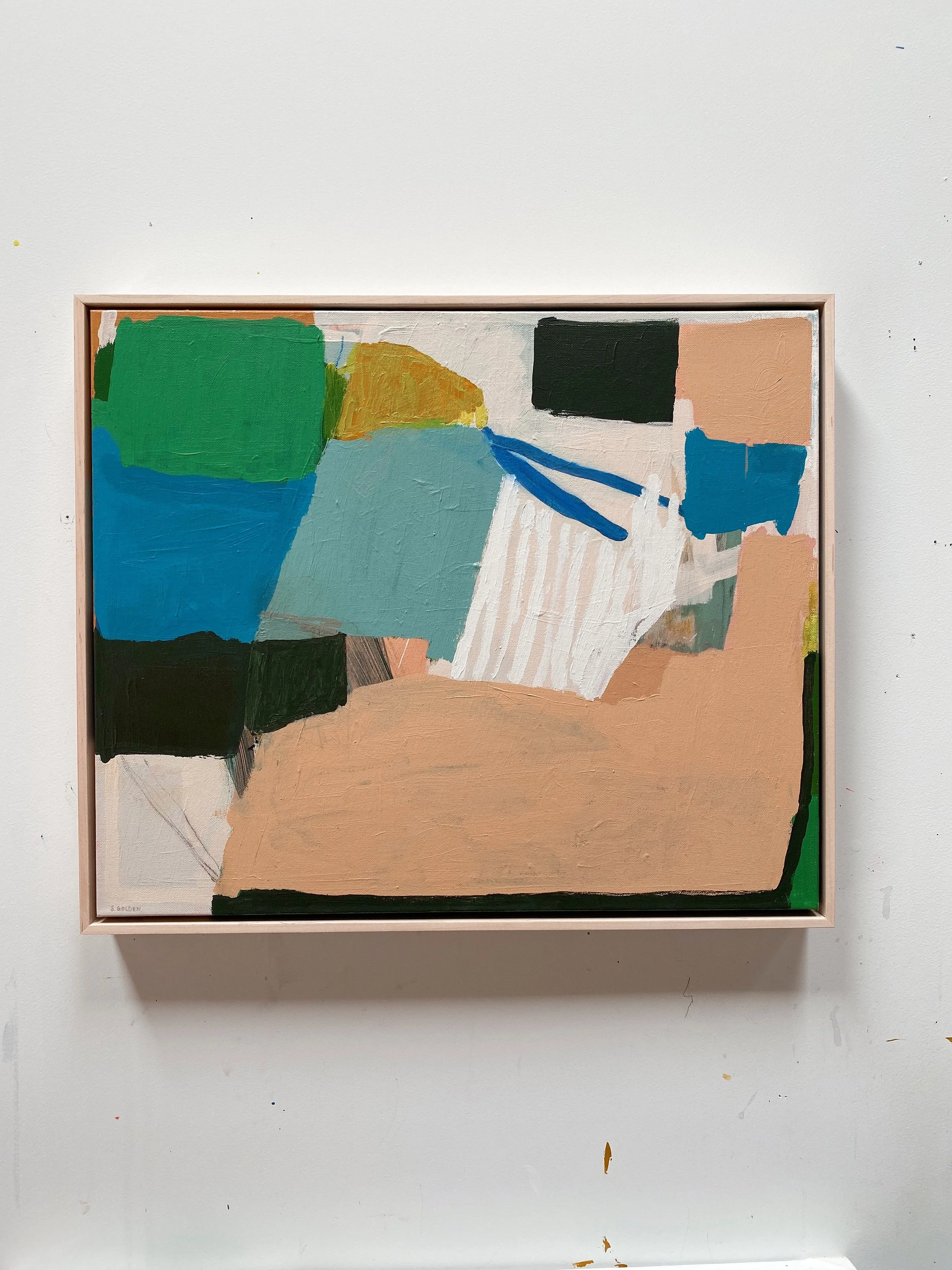 work on canvas & panel — Sarah Golden