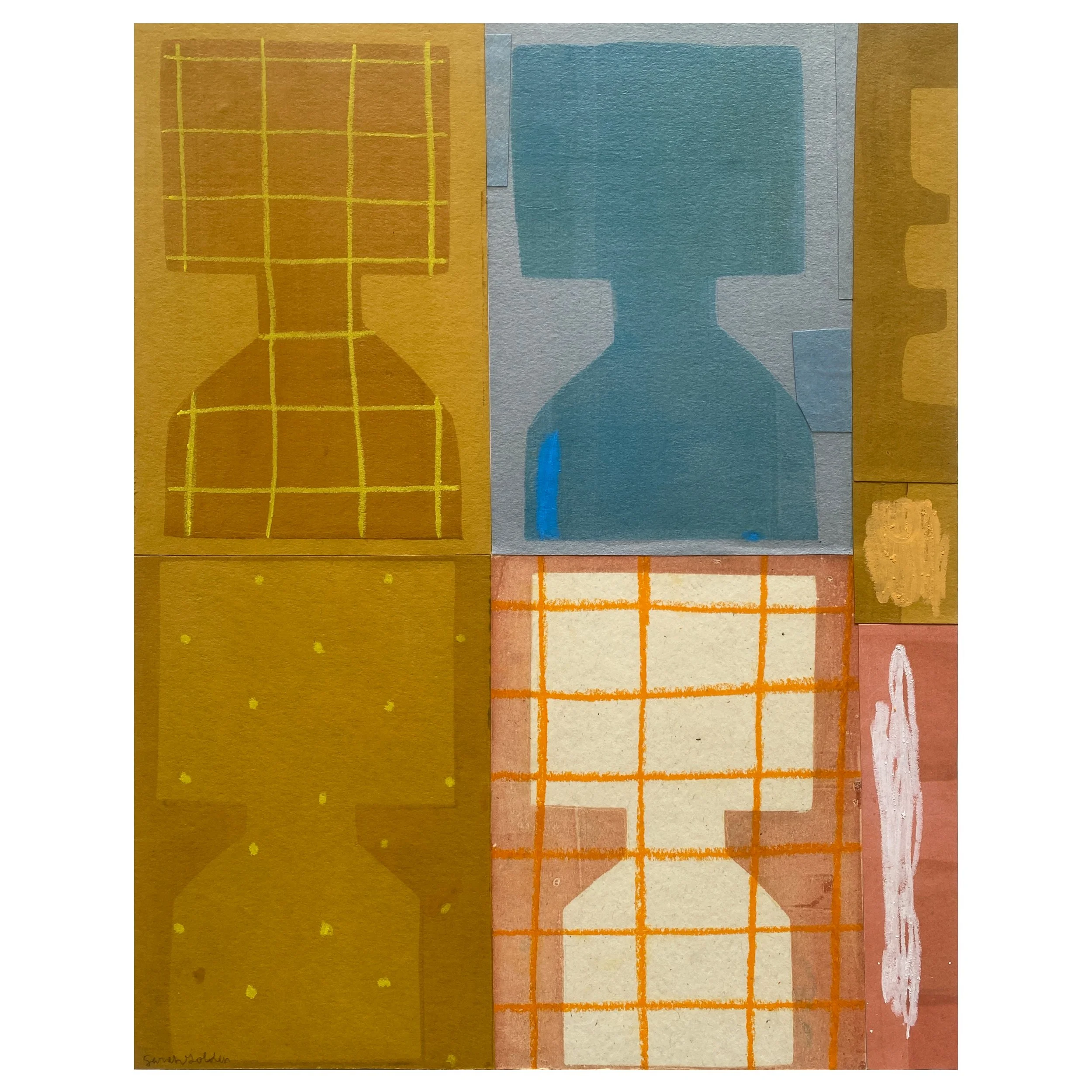 work on canvas & panel — Sarah Golden