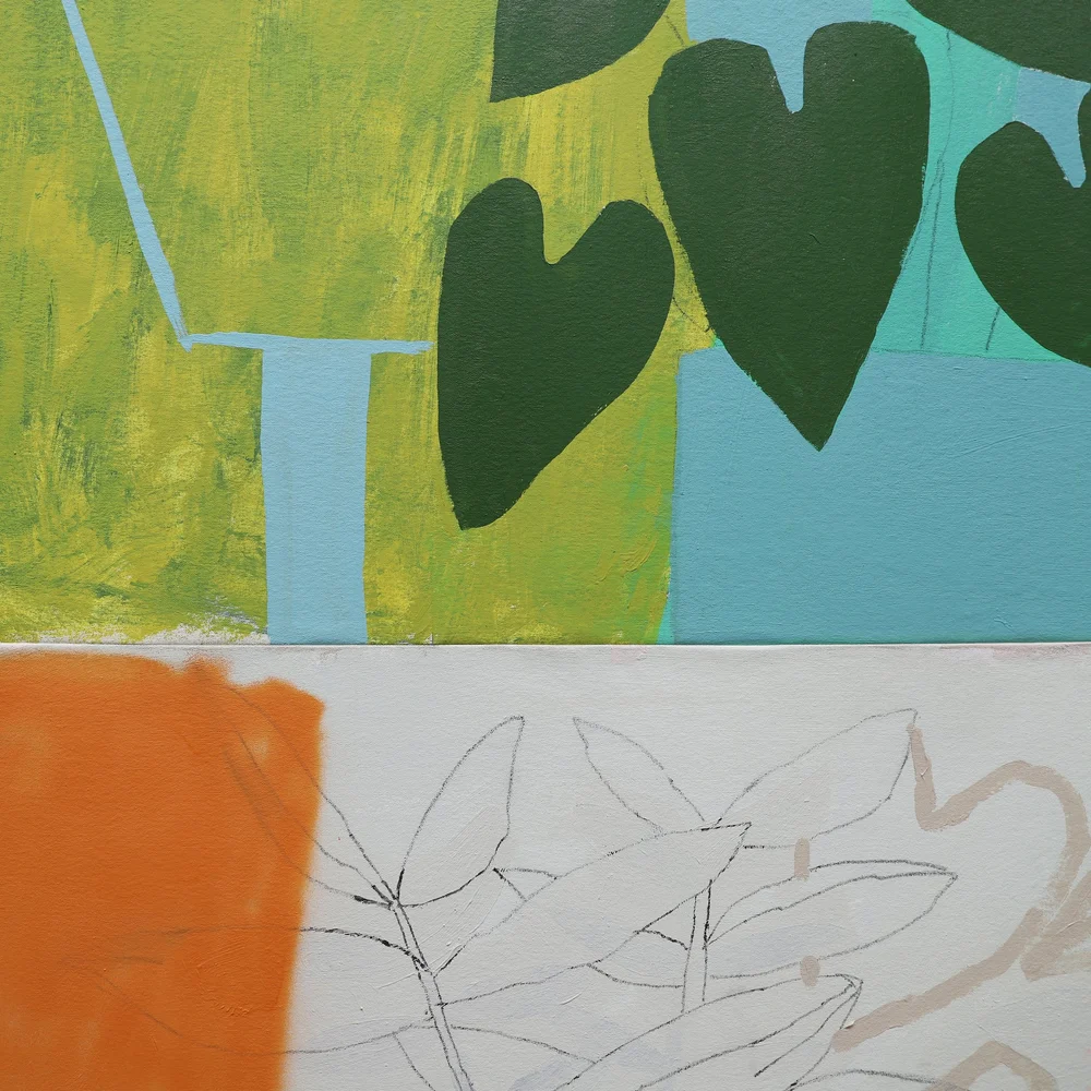 Mixed media botanical original painting — Sarah Golden