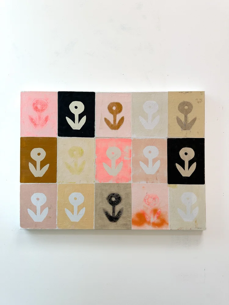 Rearrange - 40x40" — Sarah Golden