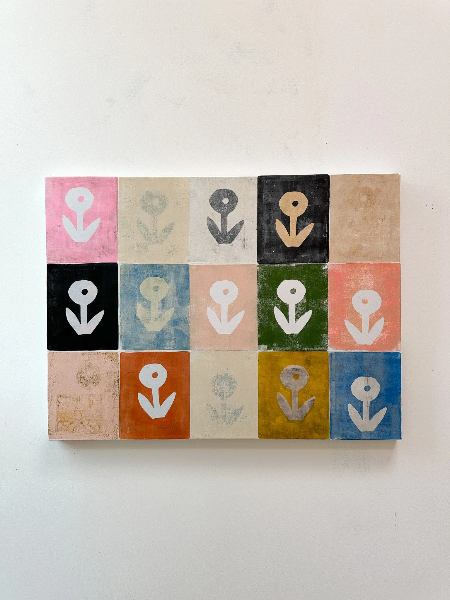Mixed media botanical original painting — Sarah Golden