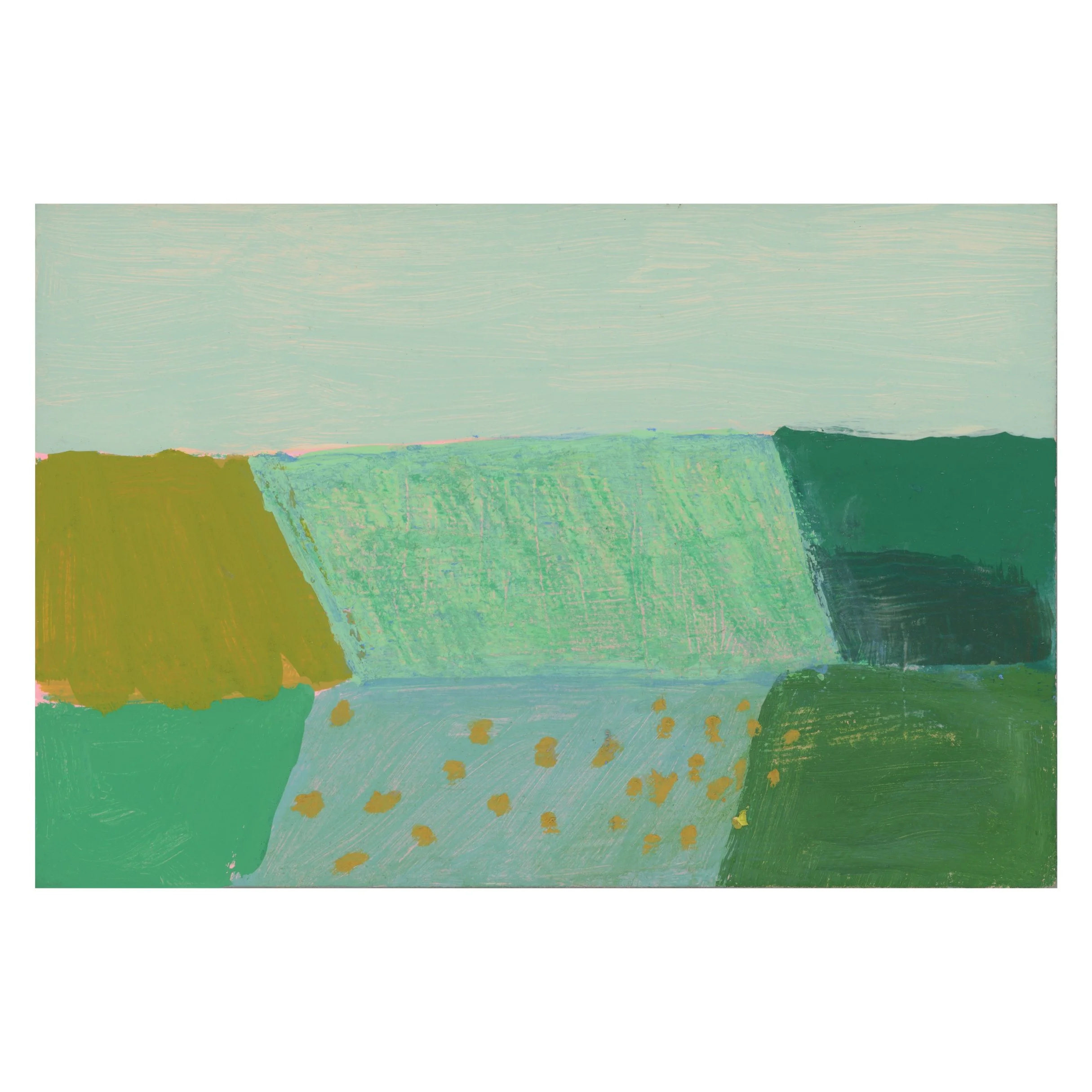 Fields no.4 - 11x14" framed — Sarah Golden