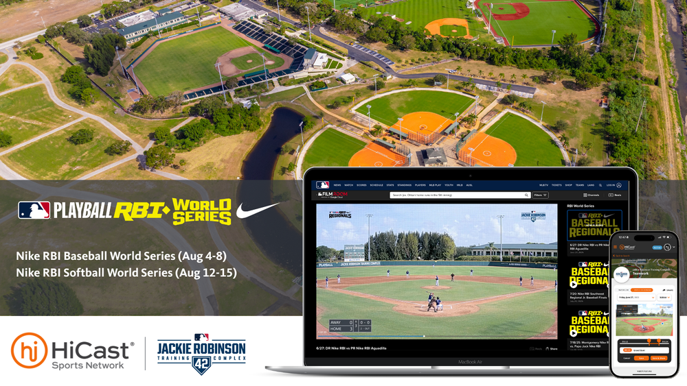 HiCast Sports Partners with Jackie Robinson Training Complex, MLB.com ...
