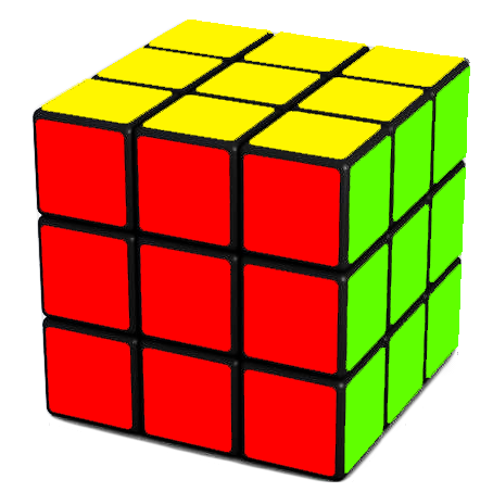 Rubix cube how to solve top