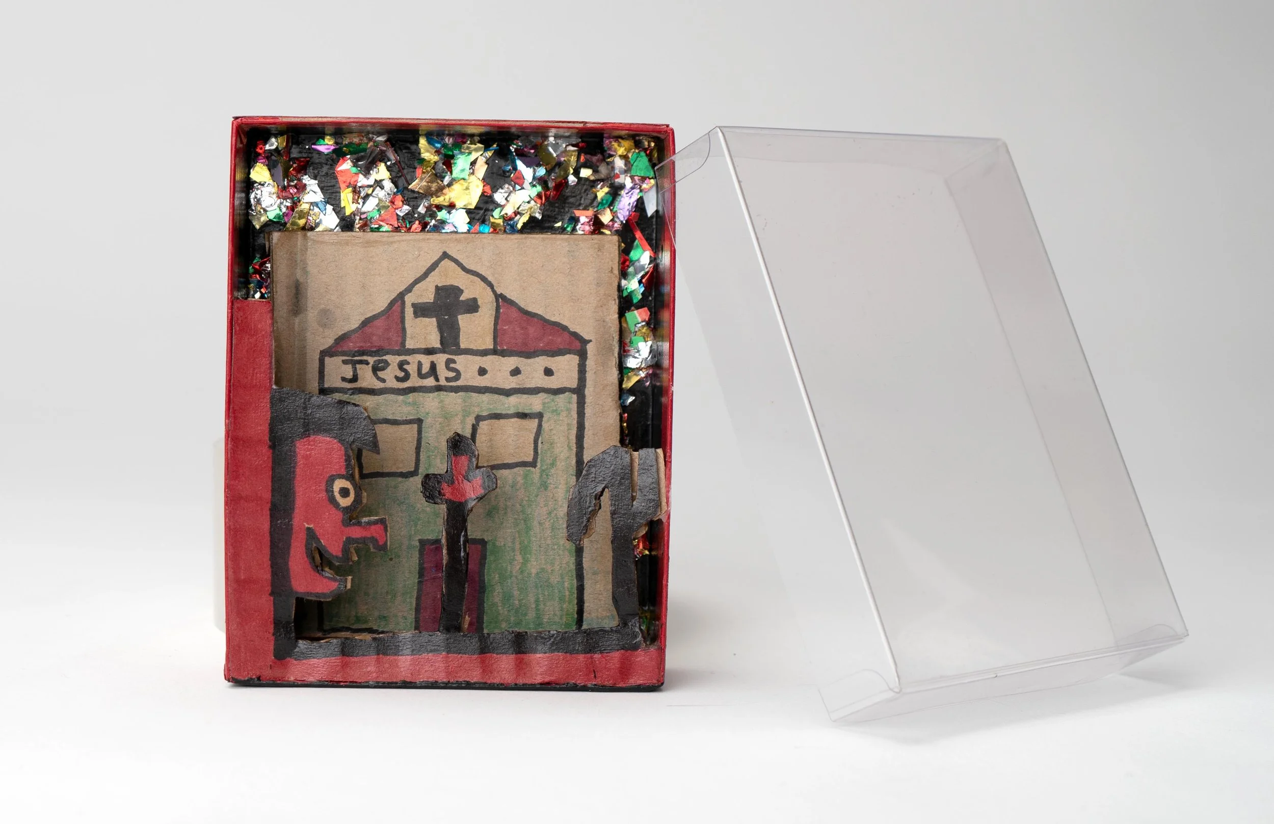 Jesus shadow box by Johnny Dowd — Johnny Dowd