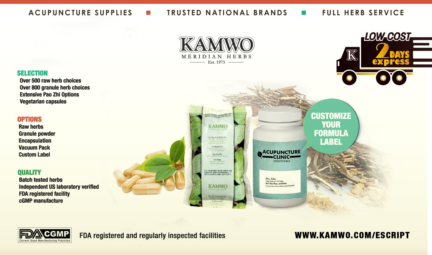 Explore Traditional Chinese Medicine | Kamwo Herbs
