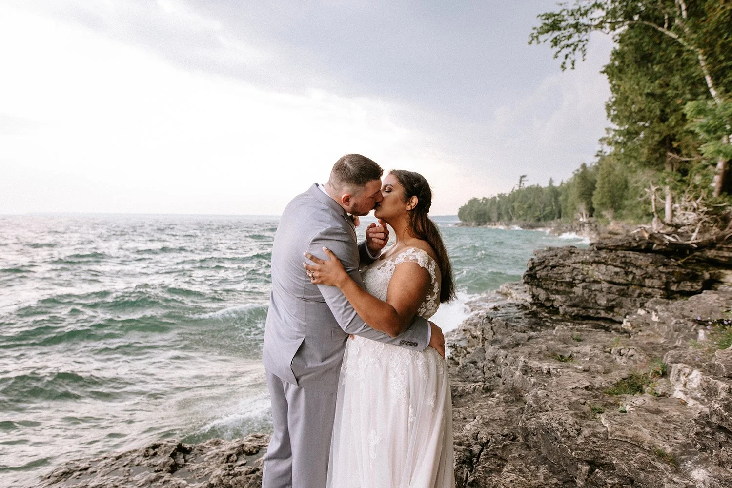 cave point door county — Artemis Photography