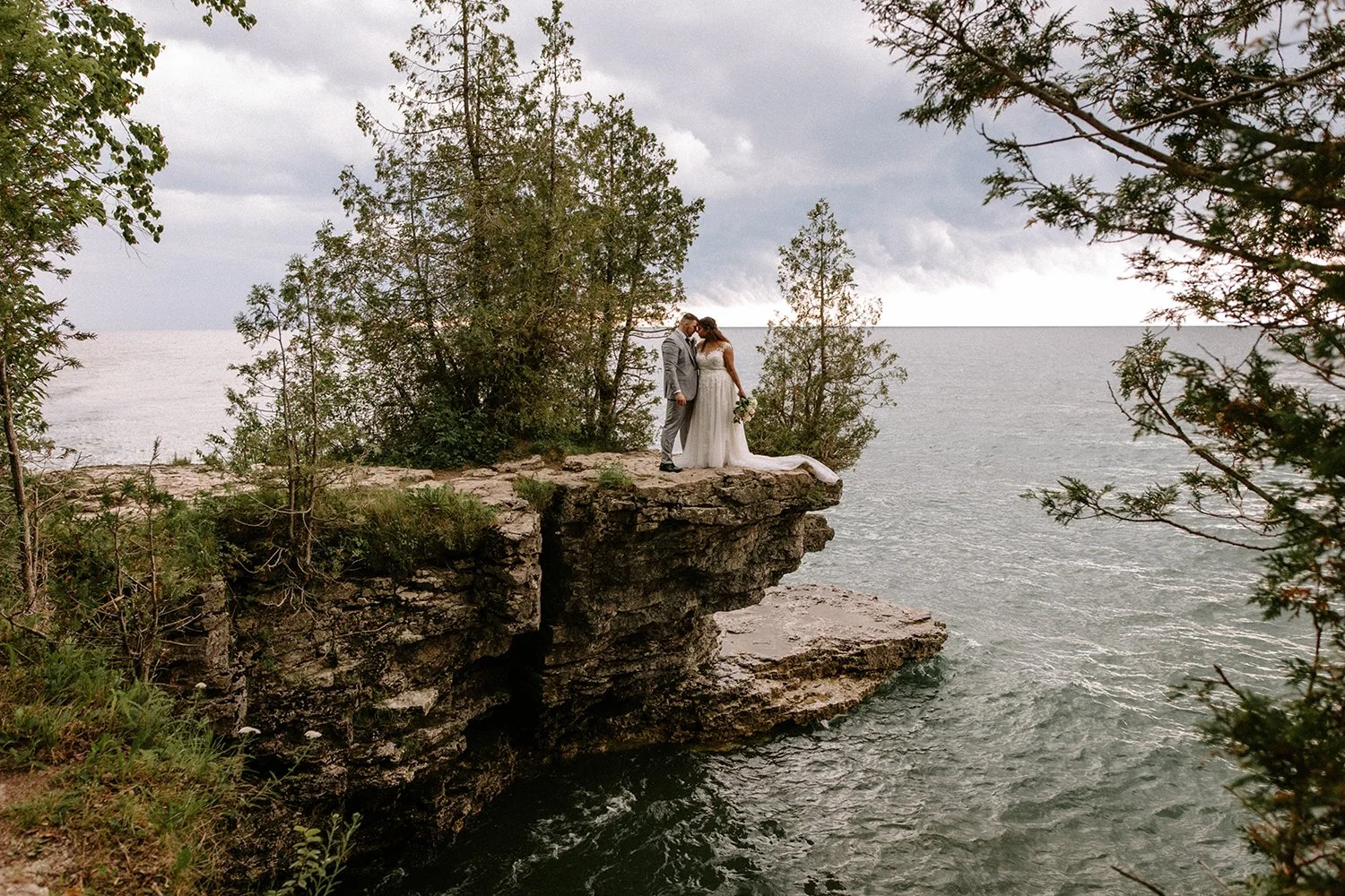 cave point door county — Artemis Photography