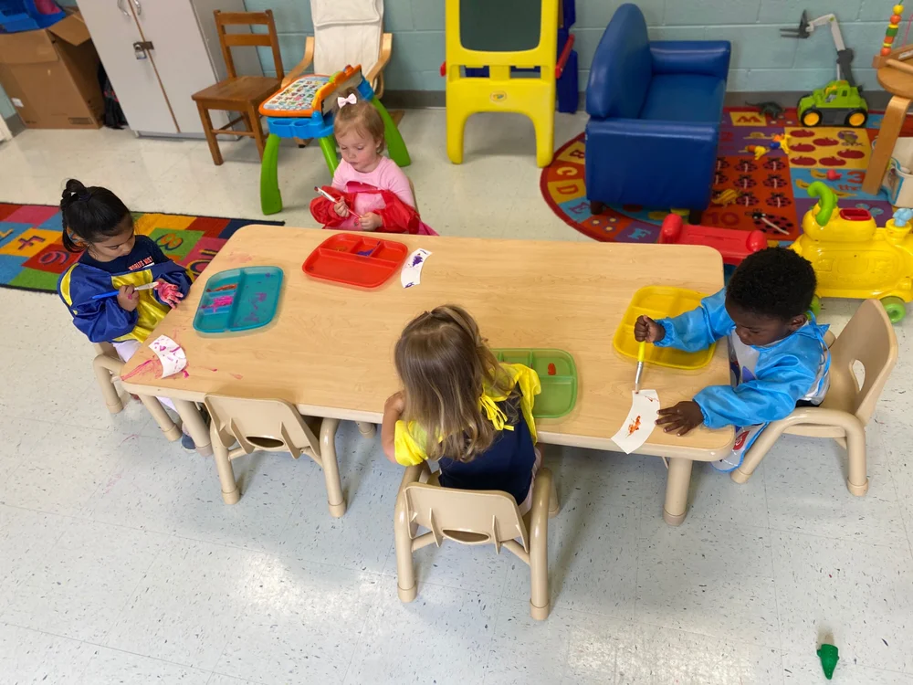 Preschool Children In Classroom