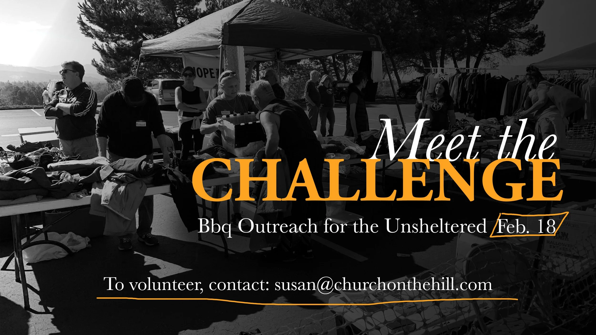 Meet the Challenge 2023 — Church on the Hill - San Jose, California