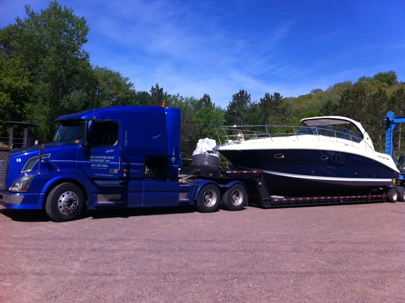 Cross Country Boat Transport