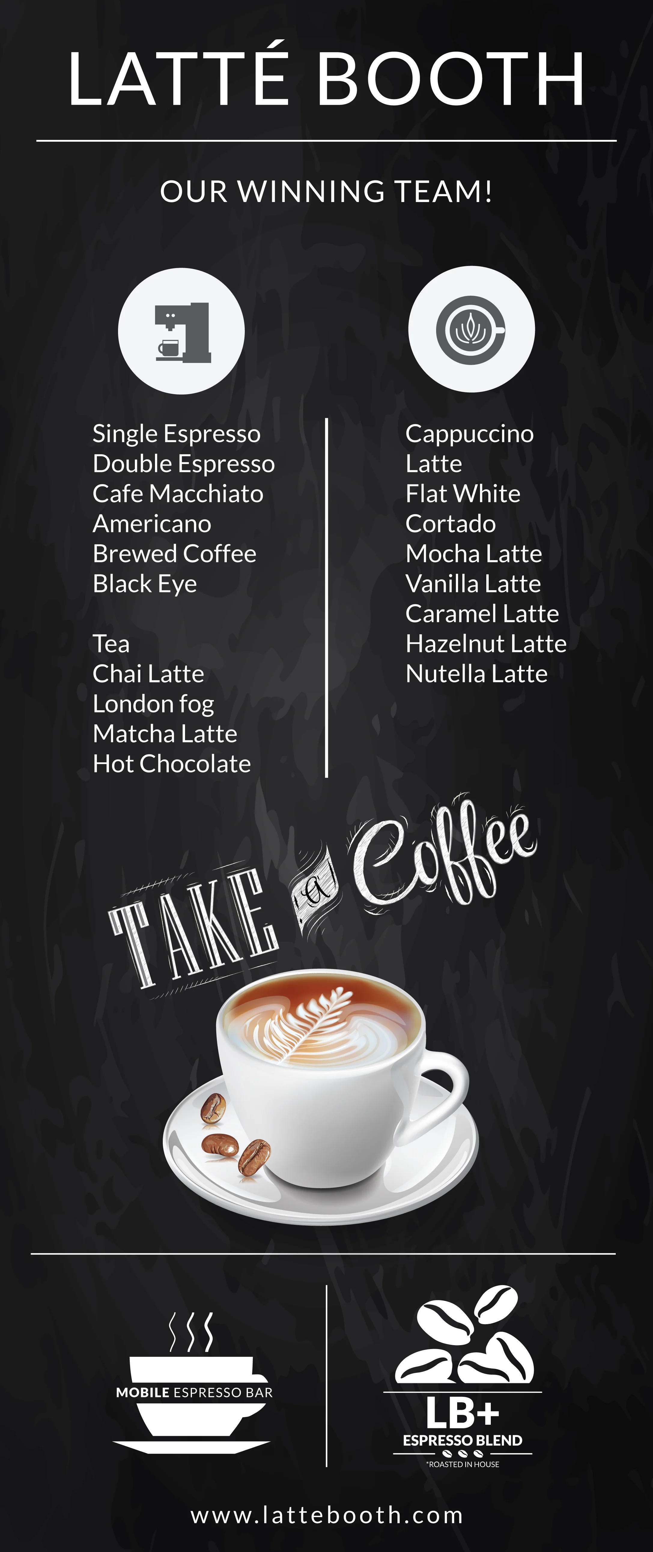 Latte Booth | Mobile Espresso Bar | Coffee Catering Company | Toronto