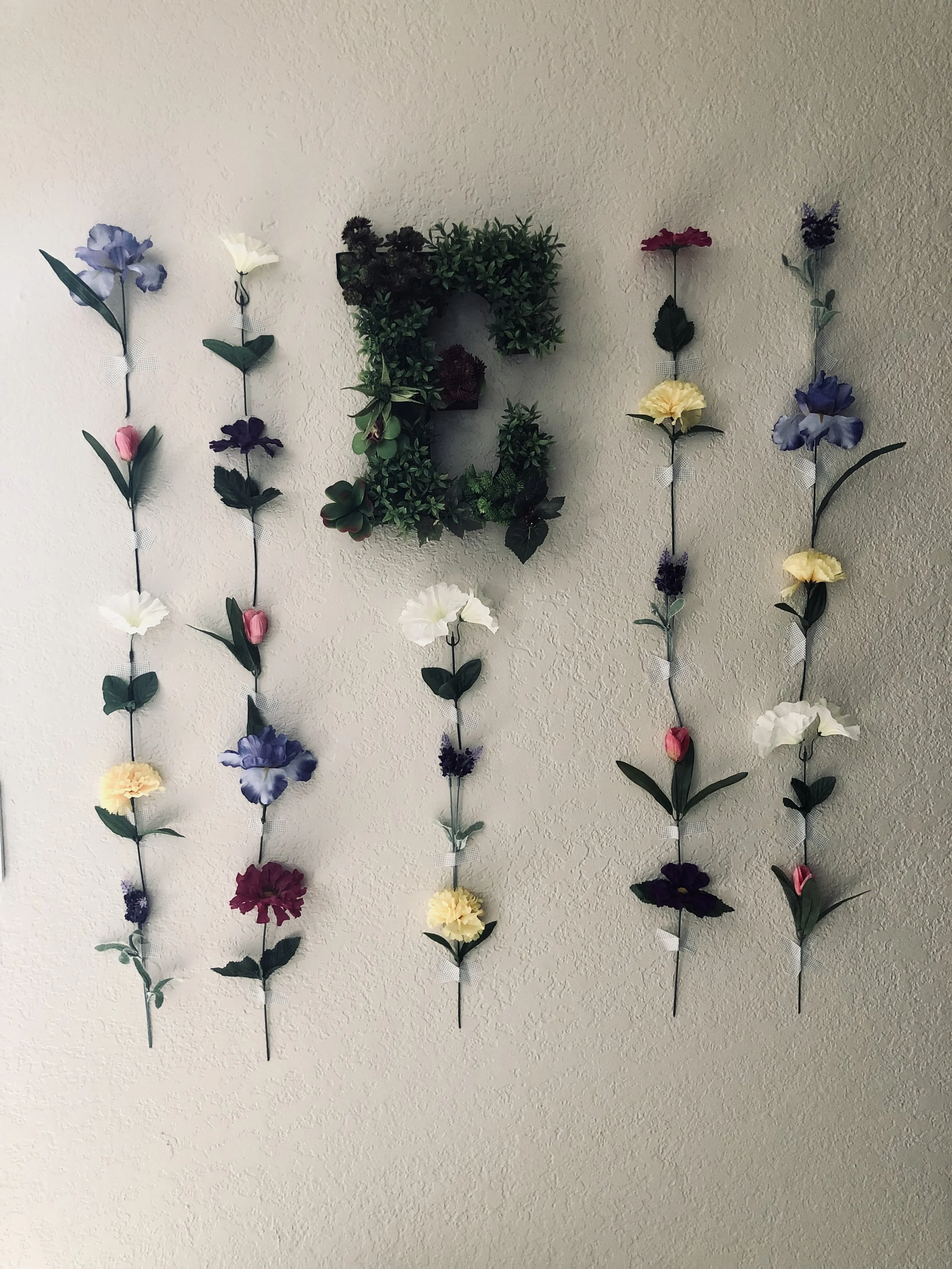 A Flower Story: DIY Faux Flower Backdrop — Florals by Jazmin