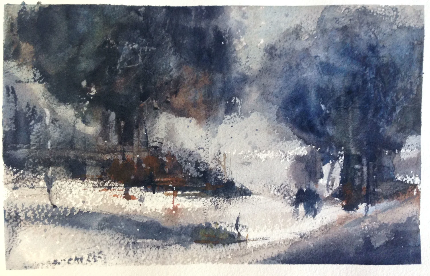 My Chien Chung-Wei Workshop Experience, pt. 4- My Paintings and ...