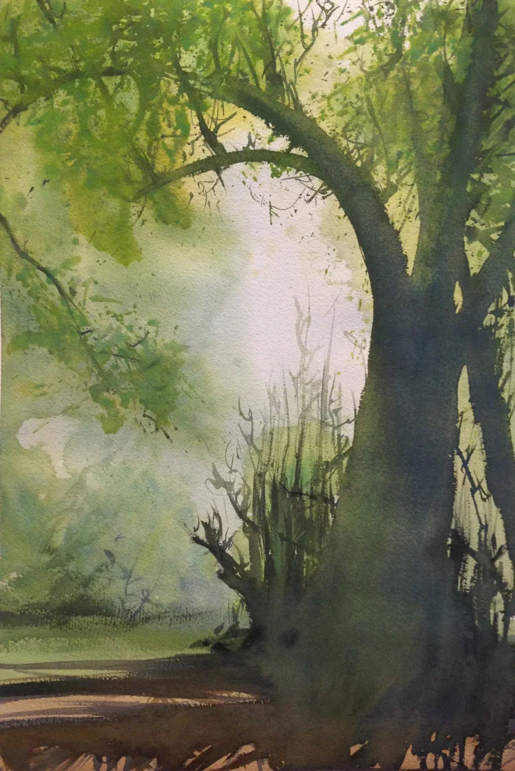 Color Mixing, pt. 2- Mixing Your Greens — Stephen Berry Art