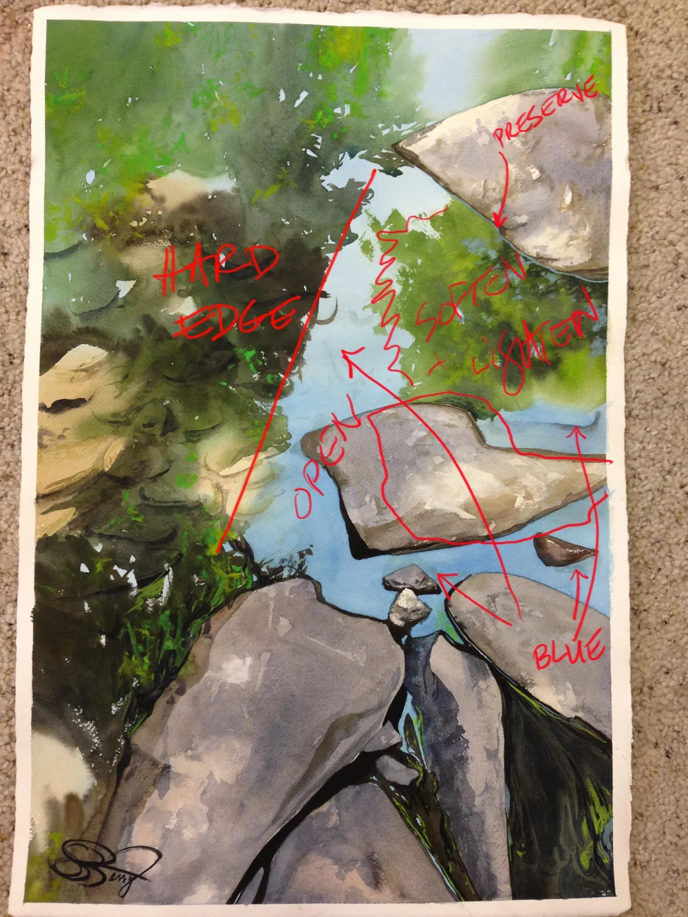 Step by Step- Both Above and Below — Stephen Berry Art