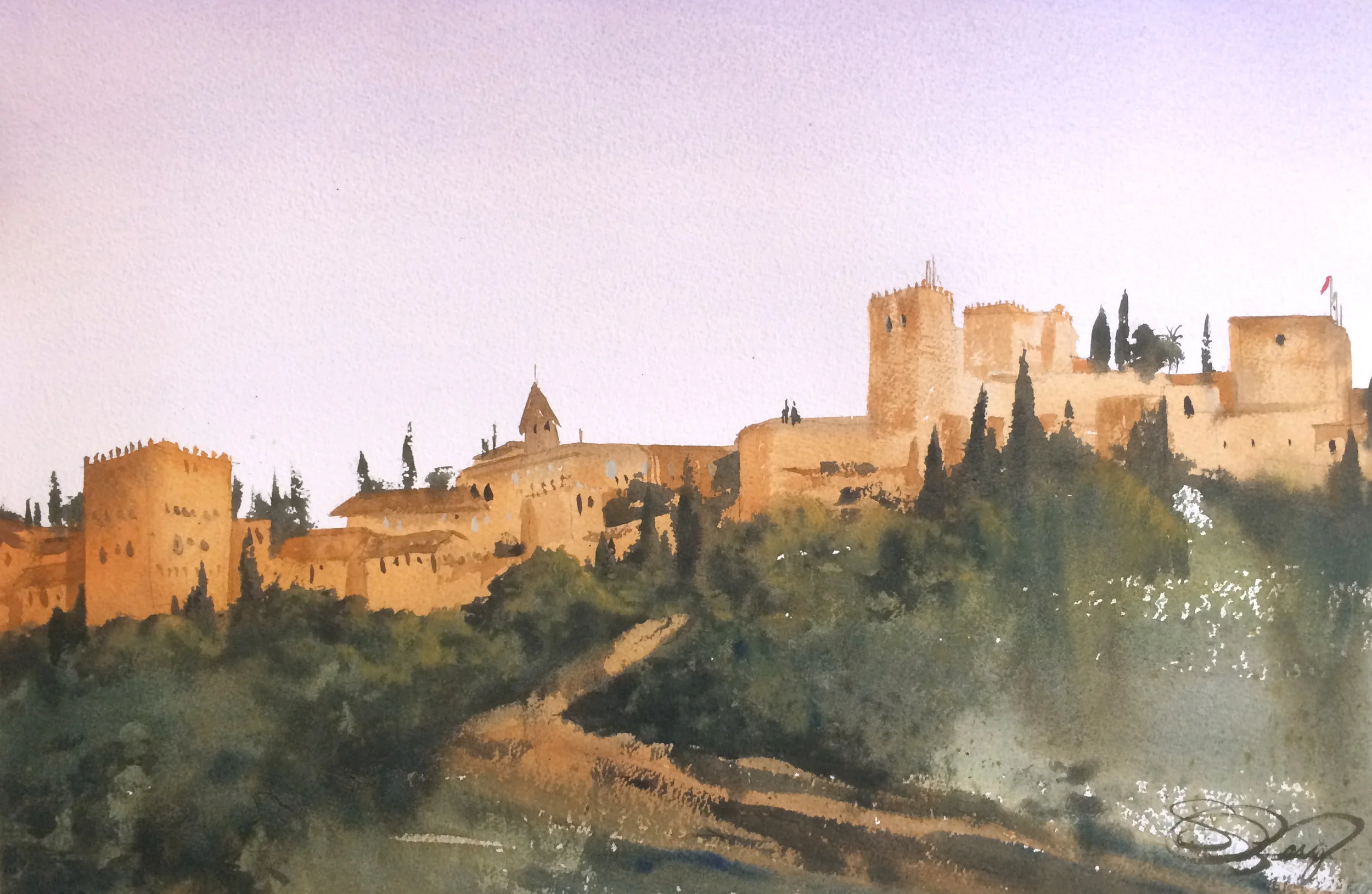 Exploring Hue Shifts Through Iteration — Stephen Berry Art