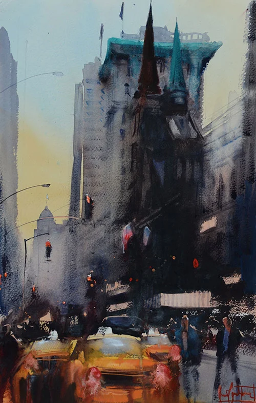 What It Means to Capture Movement in Your Brushstrokes — Stephen Berry Art