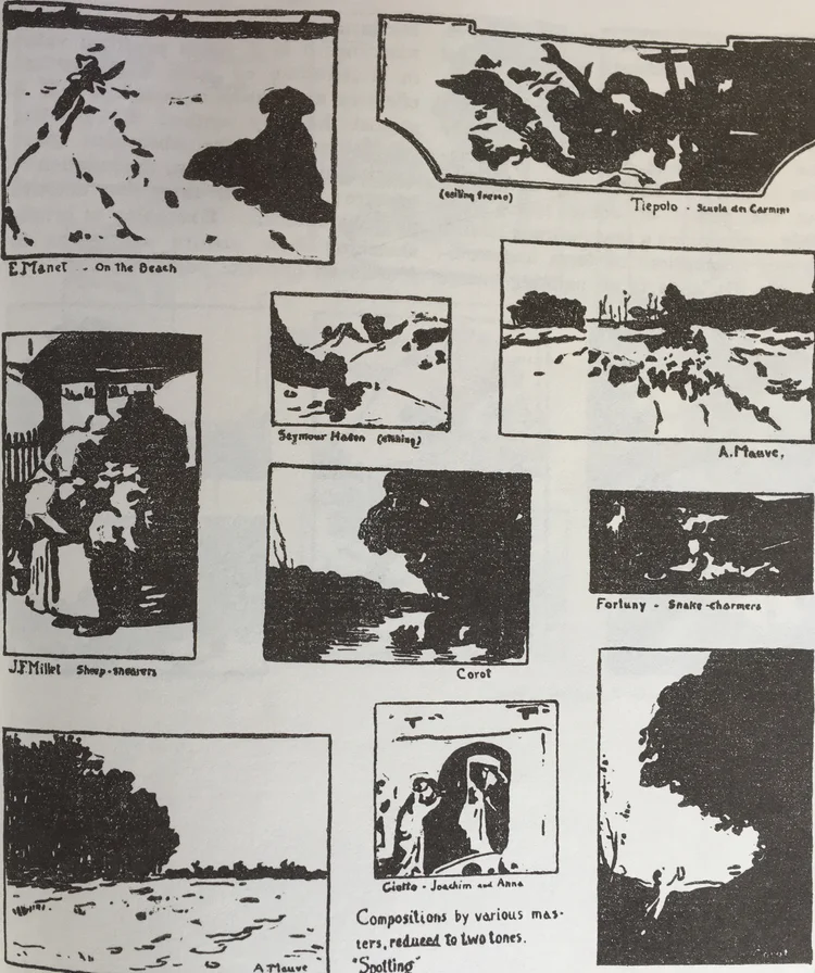 A Reading Guide to Dow's "Composition", pt. 3- Notan — Stephen Berry Art