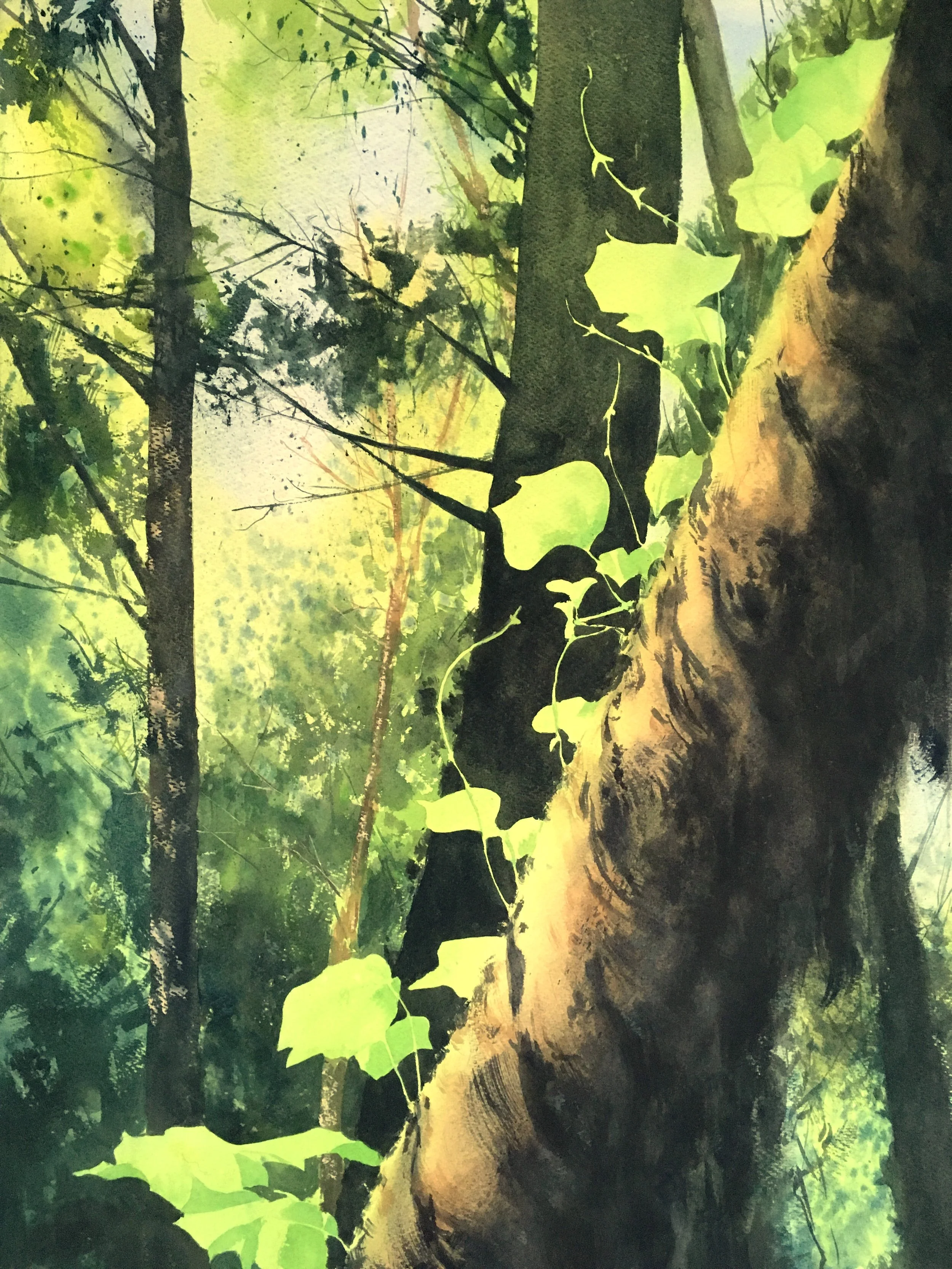 How I Work With Greens, pt. 1 — Stephen Berry Art