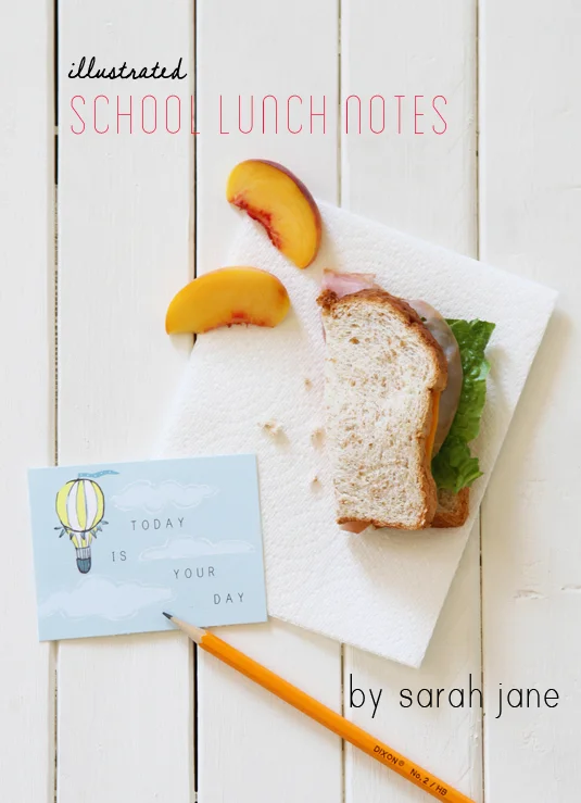 Lunch Notes — Sarah Jane Studios