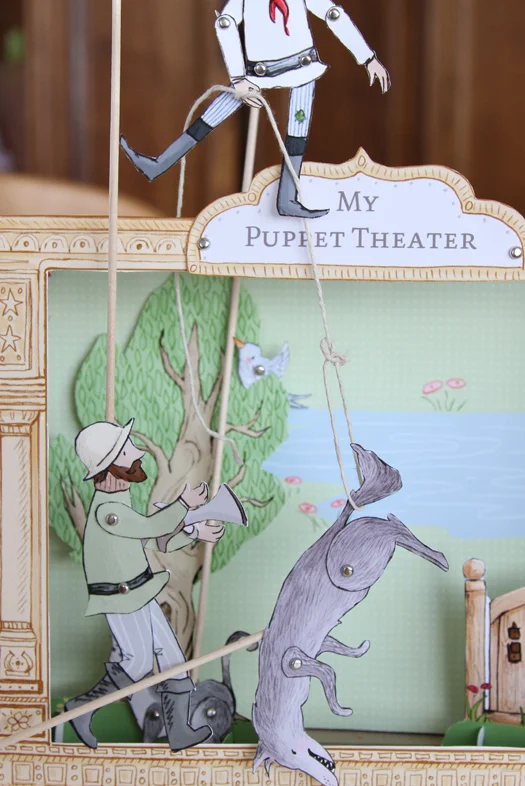 Peter and the Wolf Puppet Theater — Sarah Jane Studios
