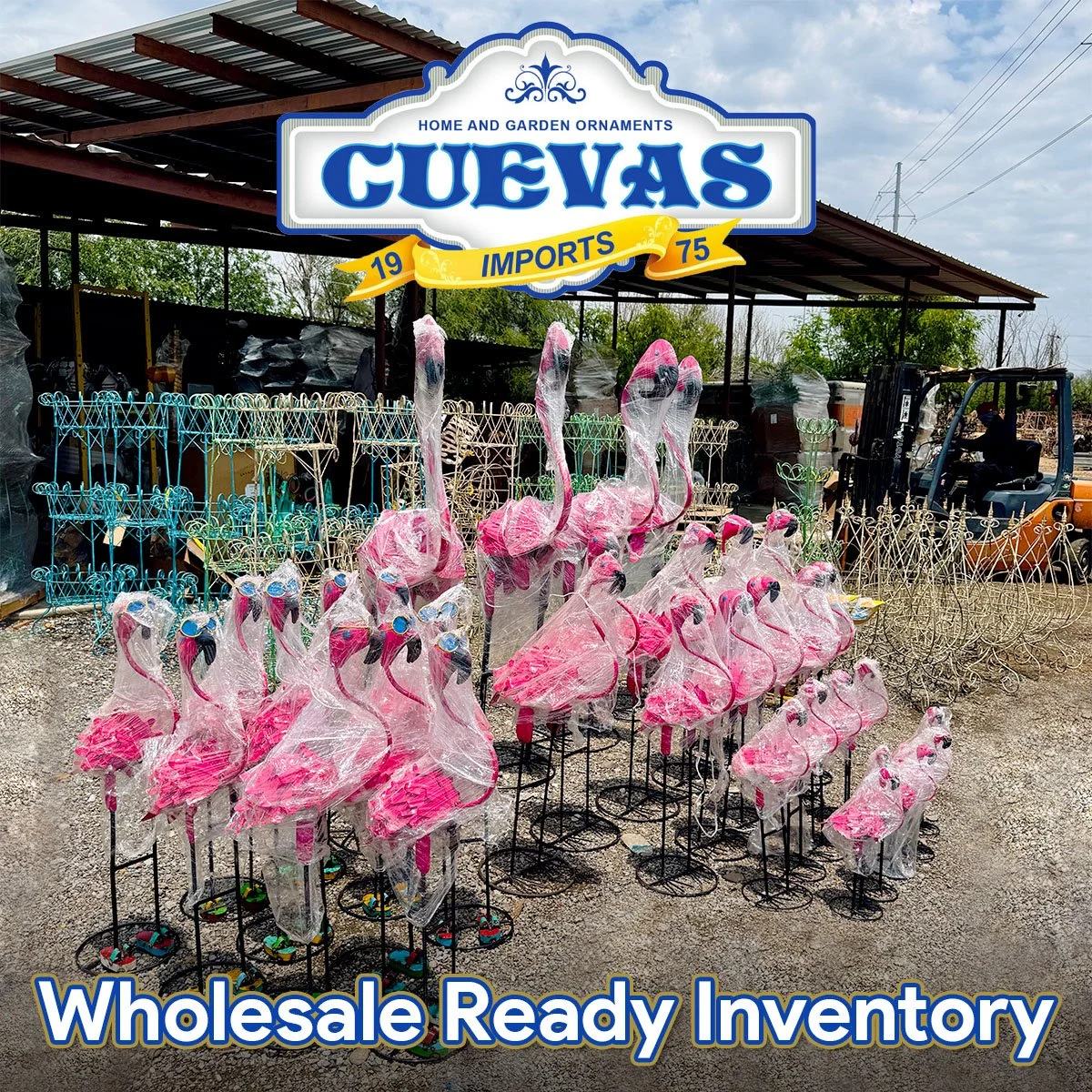 Cuevas Wholesale Mexican Imports | Metal Yard Art & Talavera