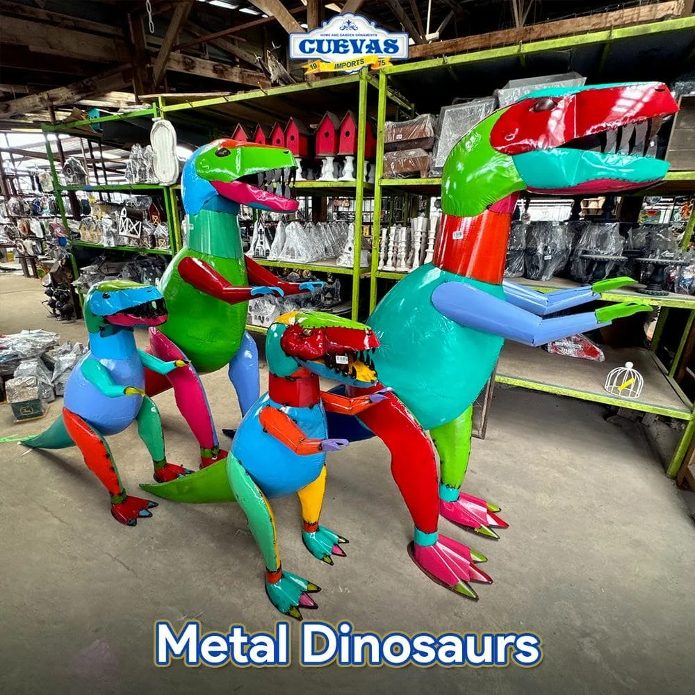 Dinosaur Yard Art | Unique Metal Dinosaur Sculptures & Custom Designs ...