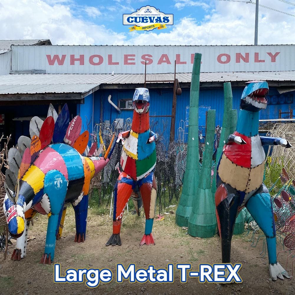 Dinosaur Yard Art | Unique Metal Dinosaur Sculptures & Custom Designs ...