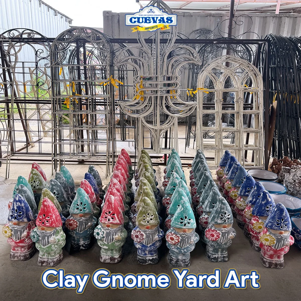 Wholesale Garden Gnomes | Handcrafted Outdoor Yard Decor | Cuevas Imports