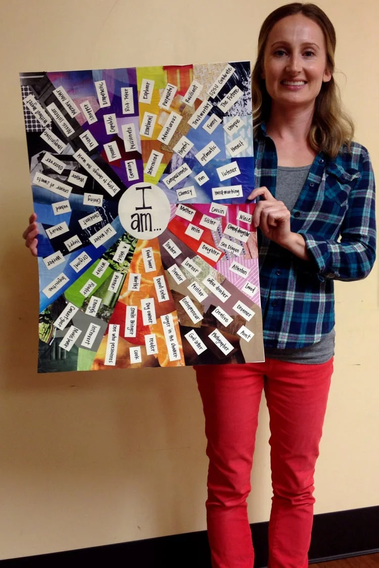 Collage and Word Art with Wellspring Living and Ashley Hizer — Paint Love
