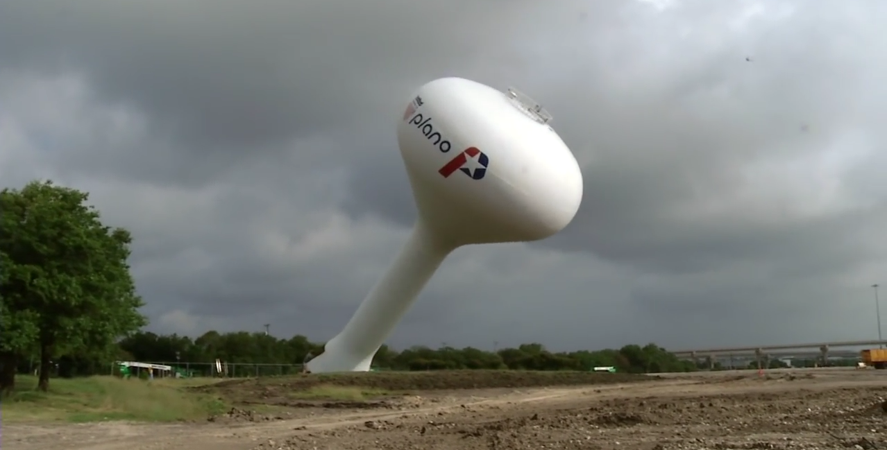 Have You Ever Seen a Water Tower Fall Over? — Construction Junkie