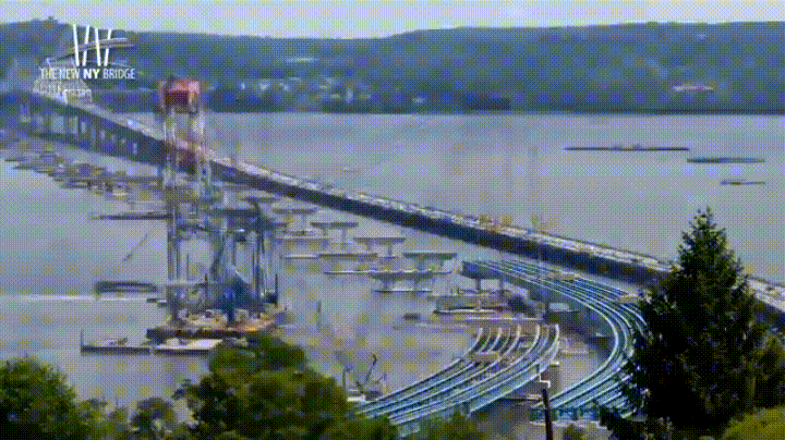 [Timelapse] Watch 3 Years’ Worth of Progress on the New NY Bridge ...