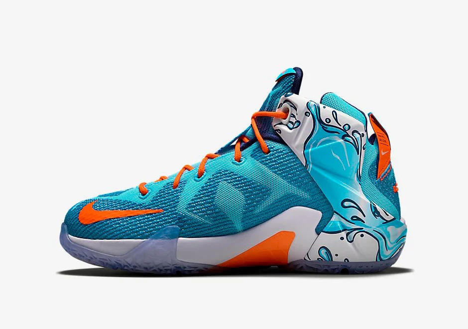 Lebron 12 Blue And Green