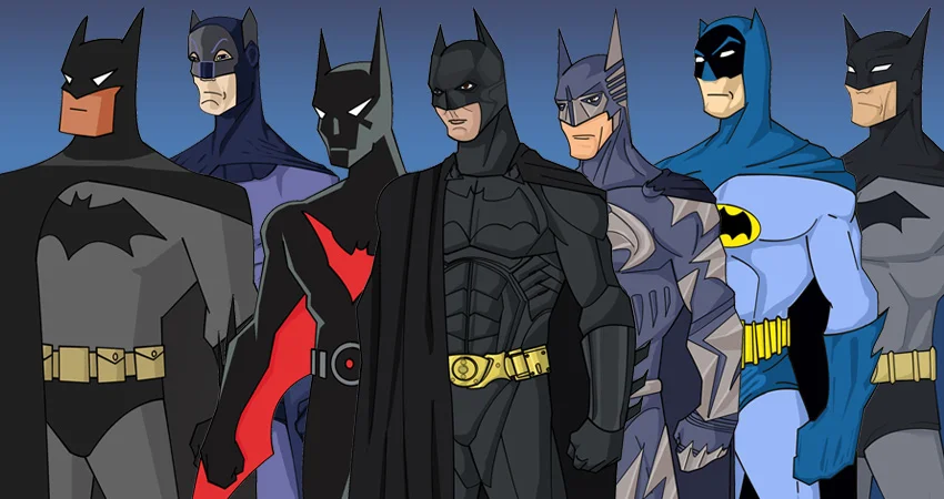 Batman Batsuit Evolution