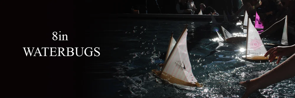 8in Waterbugs — grove pond yachts model pond yachts sailboats