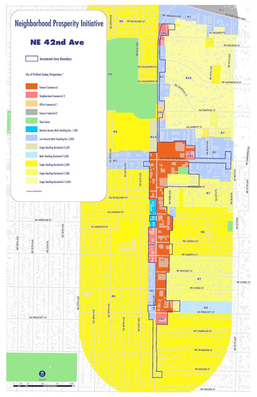 Map — Our 42nd Avenue