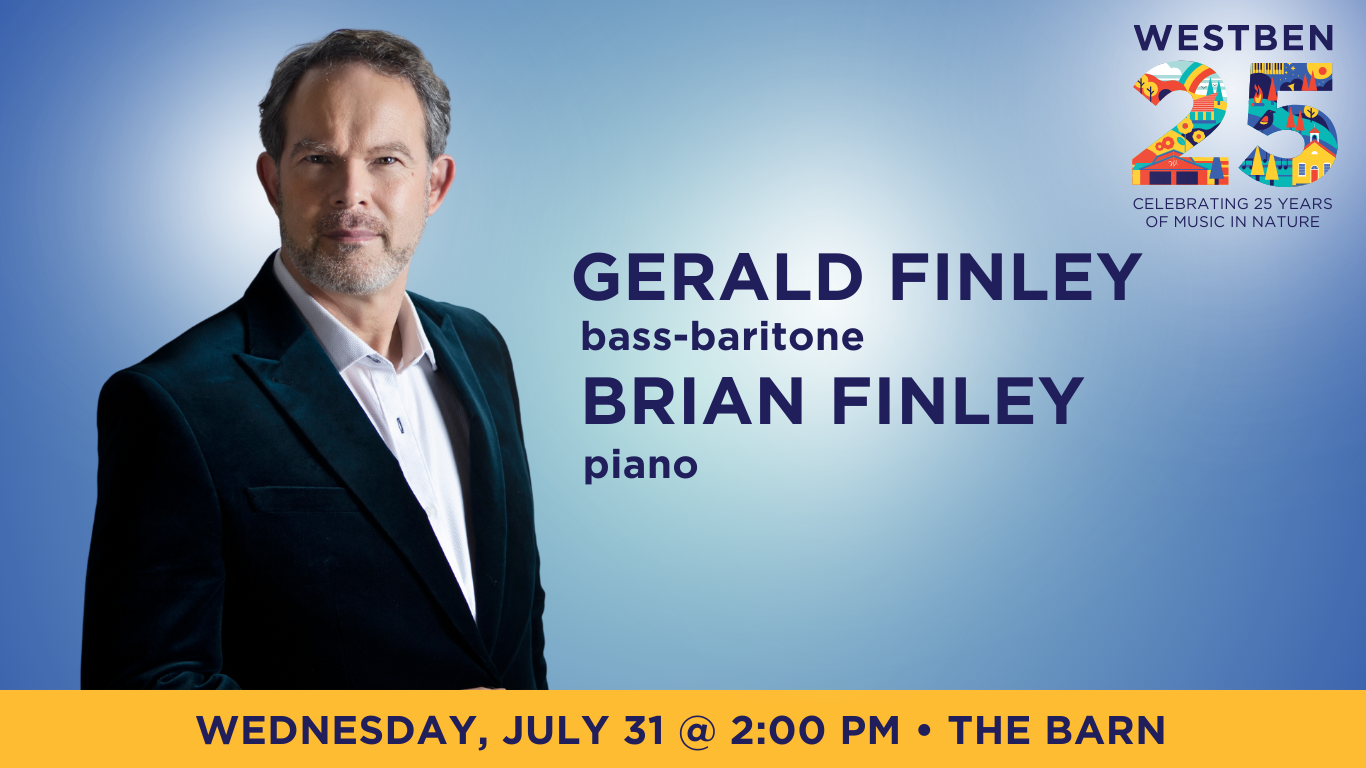 Gerald Finley 2024 — Westben: Bringing people together through music