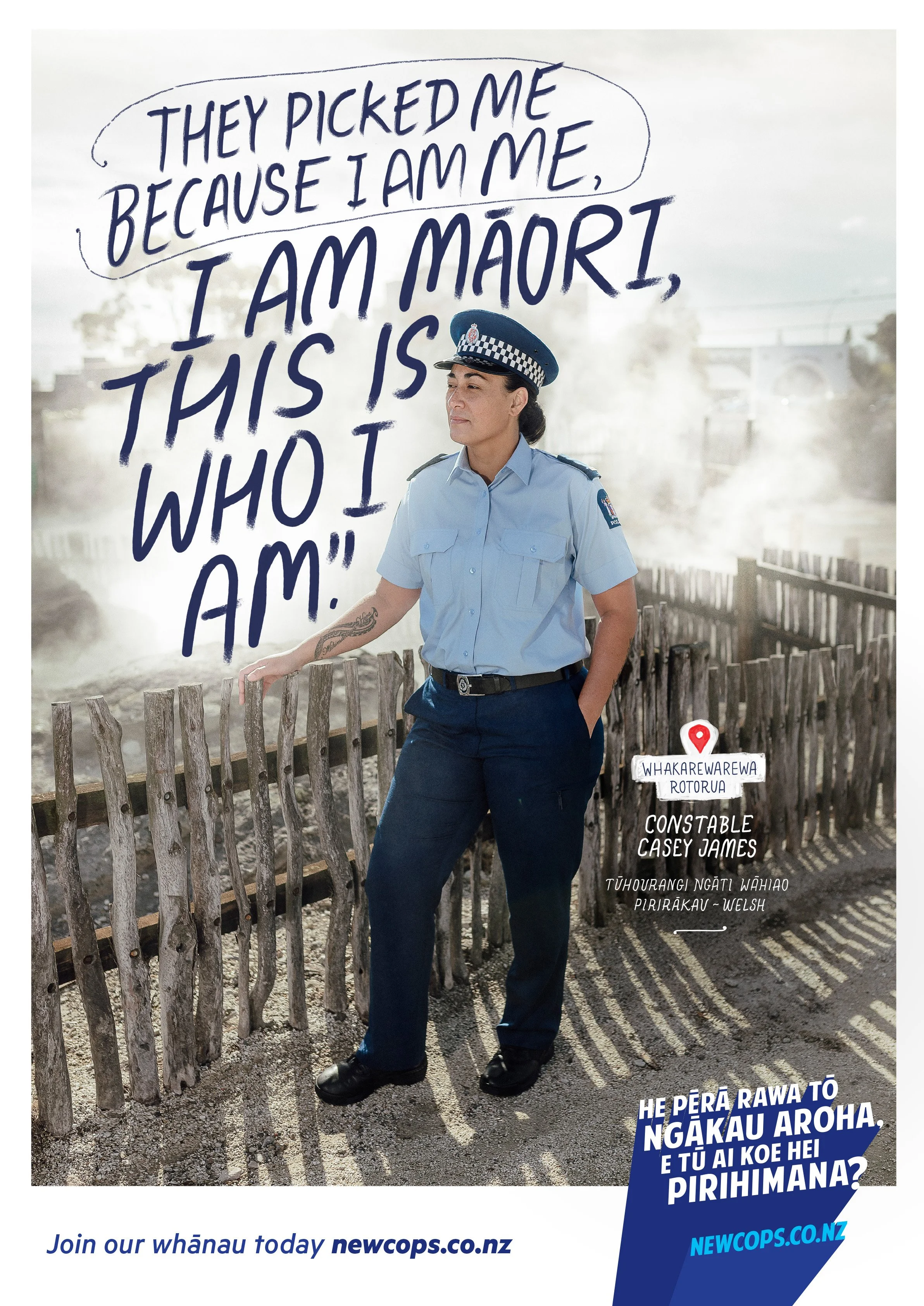 NZ Police Maori — Jamie Wright