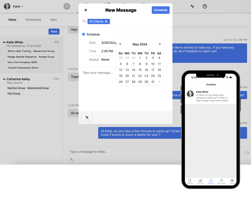 Create Your Own Custom Coaching App | Nudge Coach