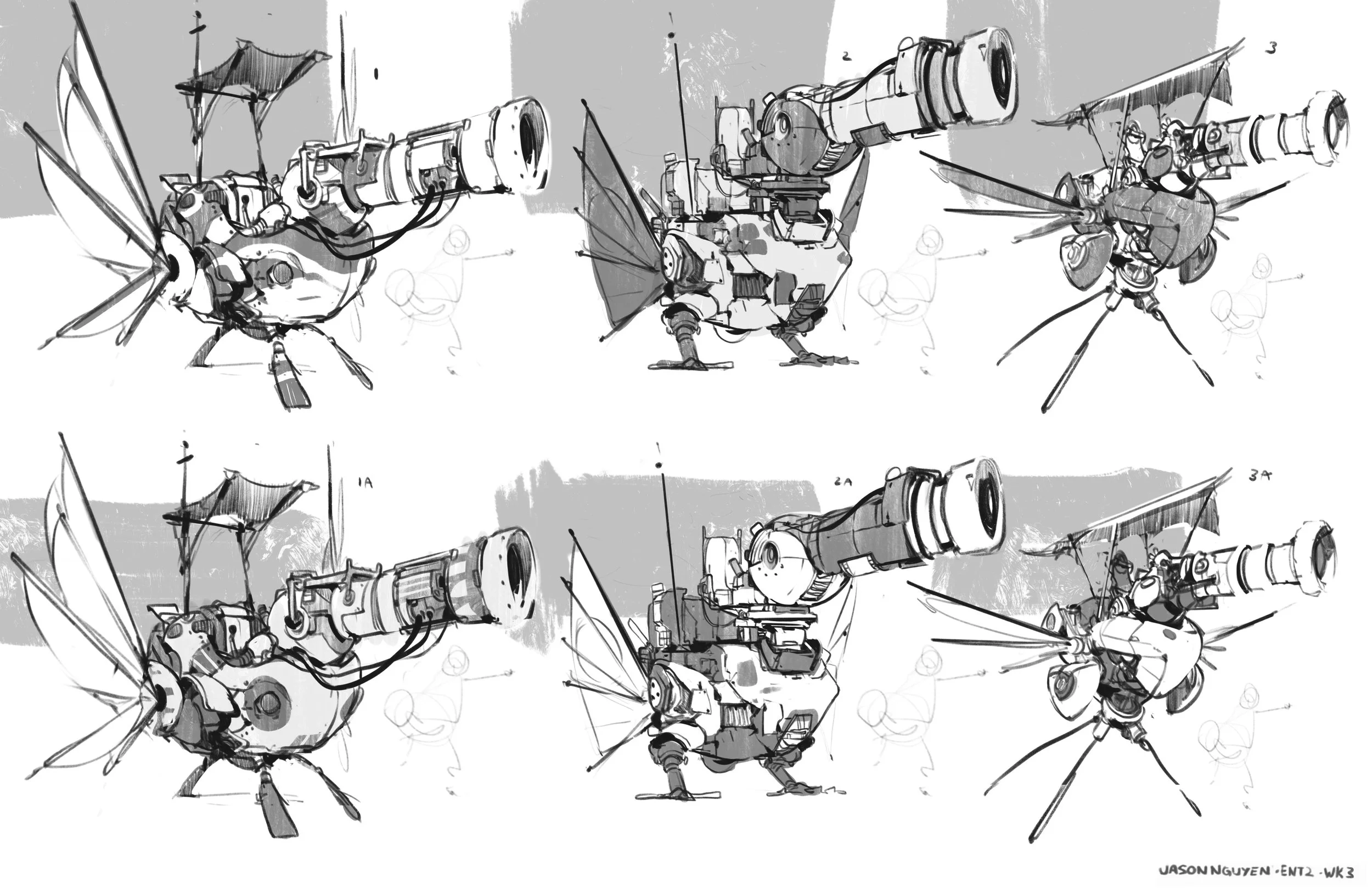 Sketches — The Art of Jason Nguyen