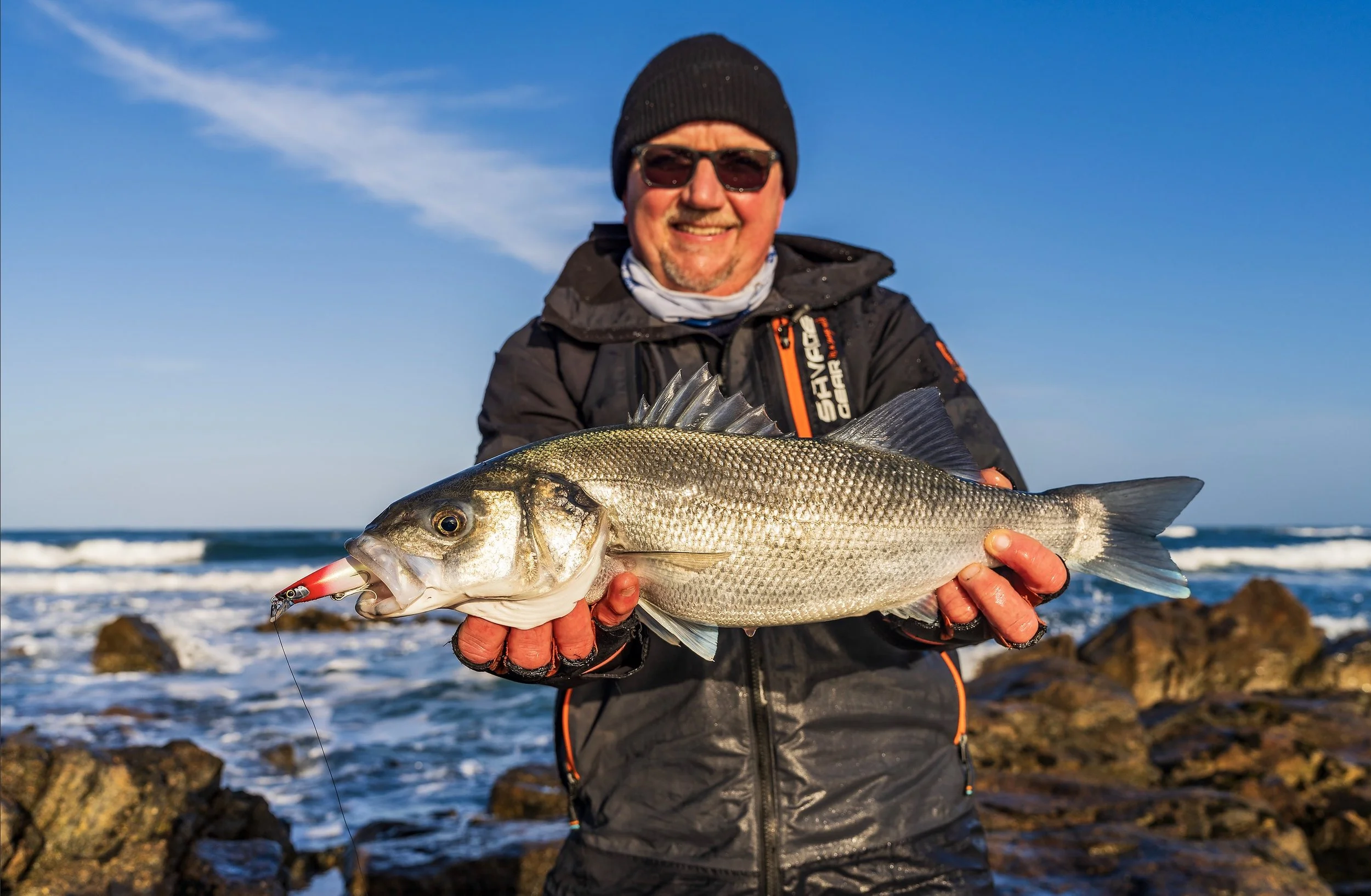Caught a bunch of February bass out here in Guernsey, I’d almost ...